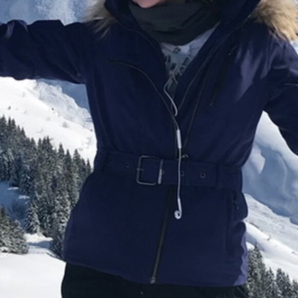 Poivre Blanc | Jackets & Coats | Poivre Blanc Womens Blue Ski Jacket ...